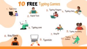 10 Free Typing Games for Kids: Typing Practice & Lessons Made Easy!